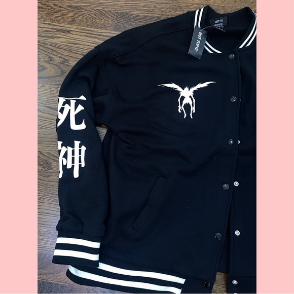 Hot Topic | Jackets & Coats | Death Note Ryuk Varsity Jacket Hot Topic ...